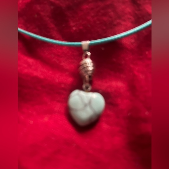 Hand Crafted | Jewelry | Hand Crafted Blue Turquoise Heart Diffuser On ...